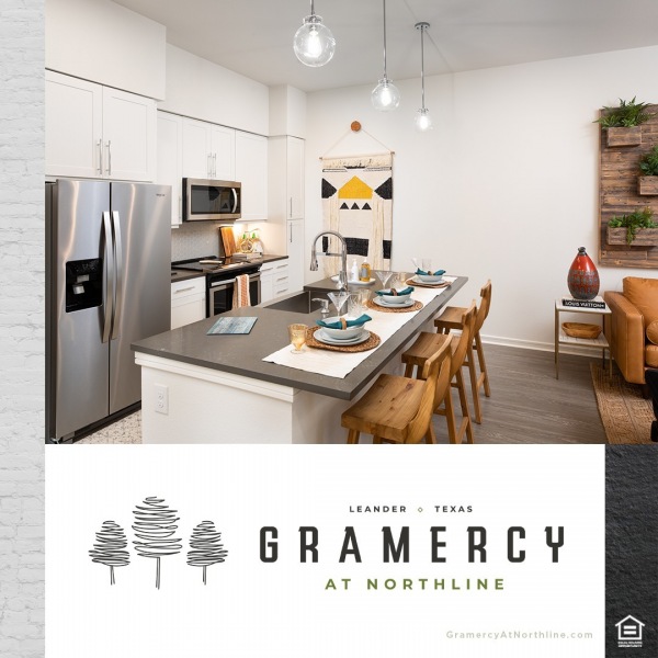 Gramercy at Northline is a pet-friendly apartment community in Leander, TX